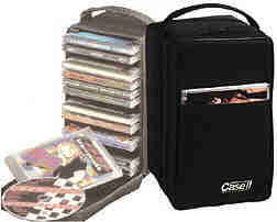 Case-It CD-15 15 CD Portable Storage Case for use with CD Jewel Case Page