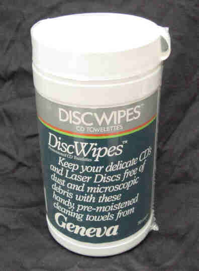 Geneva Group PF-425 CD and DVD DiscWipes Cleaning Towelettes Page